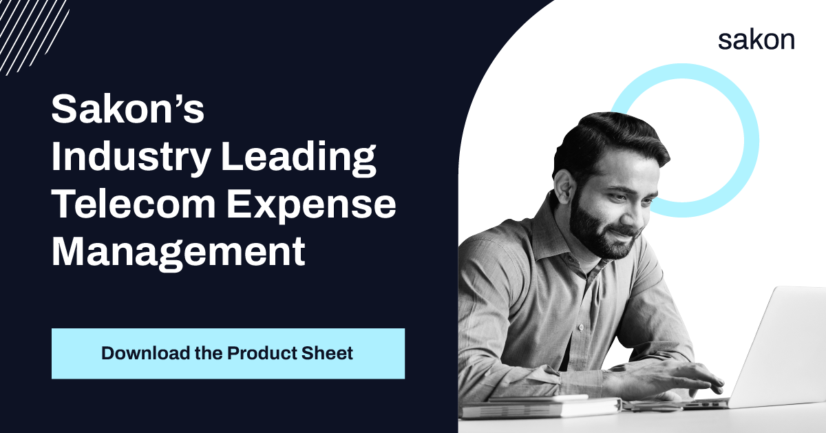 Telecom Expense Management Product Sheet